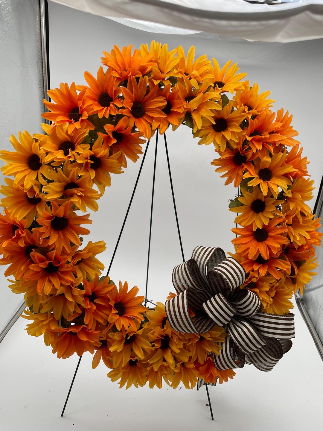 Black Eyed Susan Wreath - Etsy
