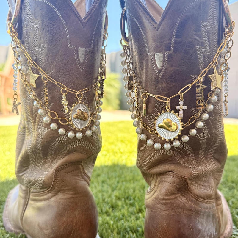 Boot Chains Black - Etsy
