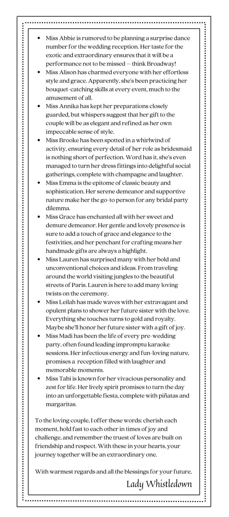 Editable Bridgerton Newspaper Lady Whistledown Society Papers Template ...