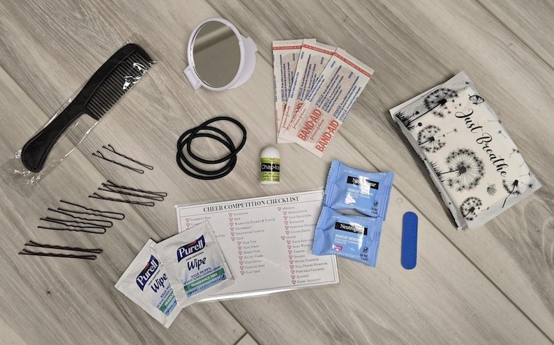 Cheer & Dance Competition Survival Kit Supplies: Cheerleader/dancer ...