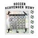 Soccer Scavenger Hunt | Printable Sports Game for Kids, Birthday Party ...
