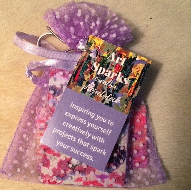 ART SPARKS CREATIVE Project Card Deck Inspiration Expressive ...