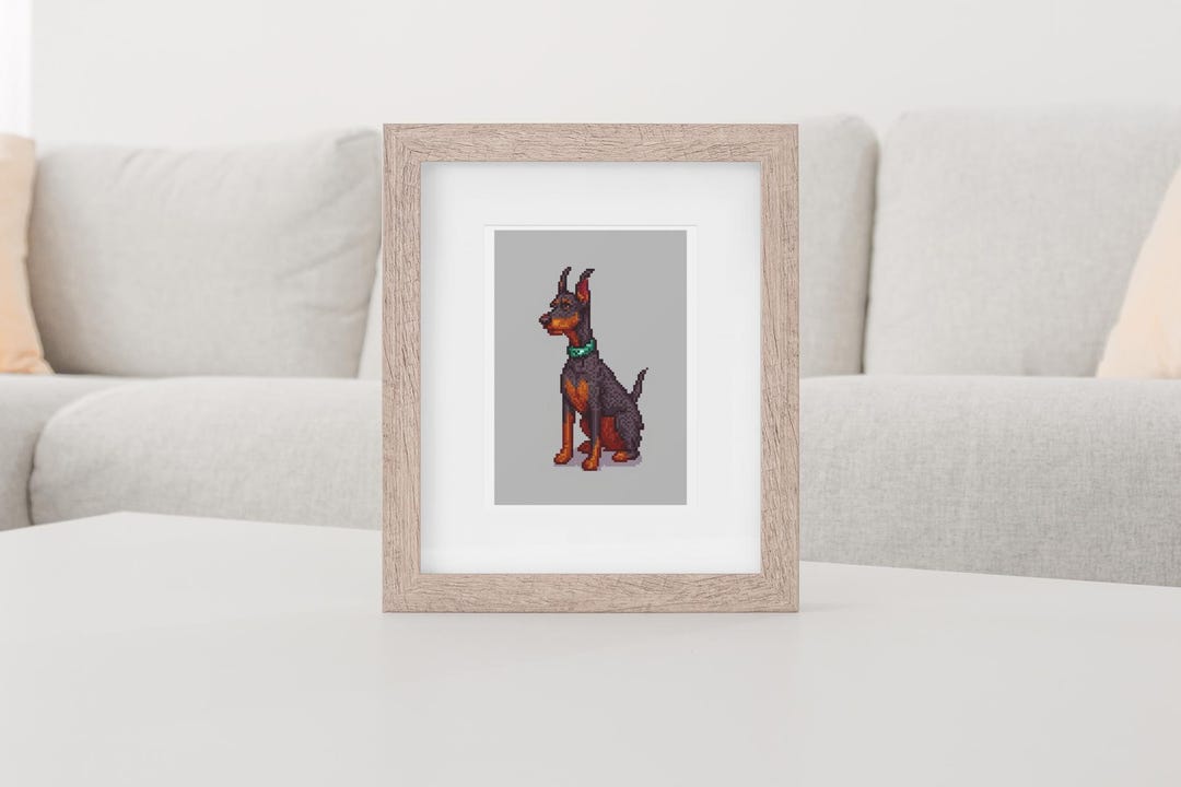 Doberman Poster, Wall Decor, Poster Prints, Vintage Poster, Retro ...
