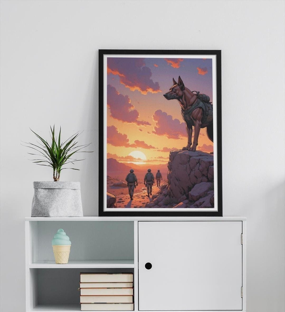 K9 'overwatch' Poster, Cool K9 Poster, Military Poster, Veteran Poster ...