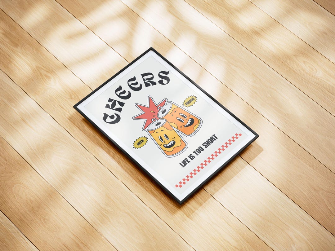 Funny Poster, Art Deco Wall Art, Office, Wall Art, Fun Wall Art ...