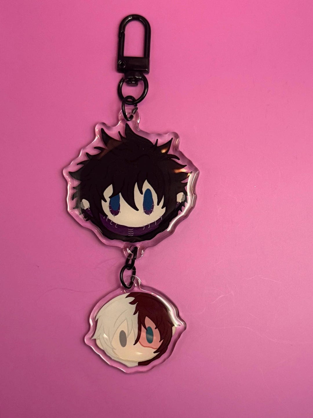 Dabi and Todoroki My Hero Academia Keychain - Etsy