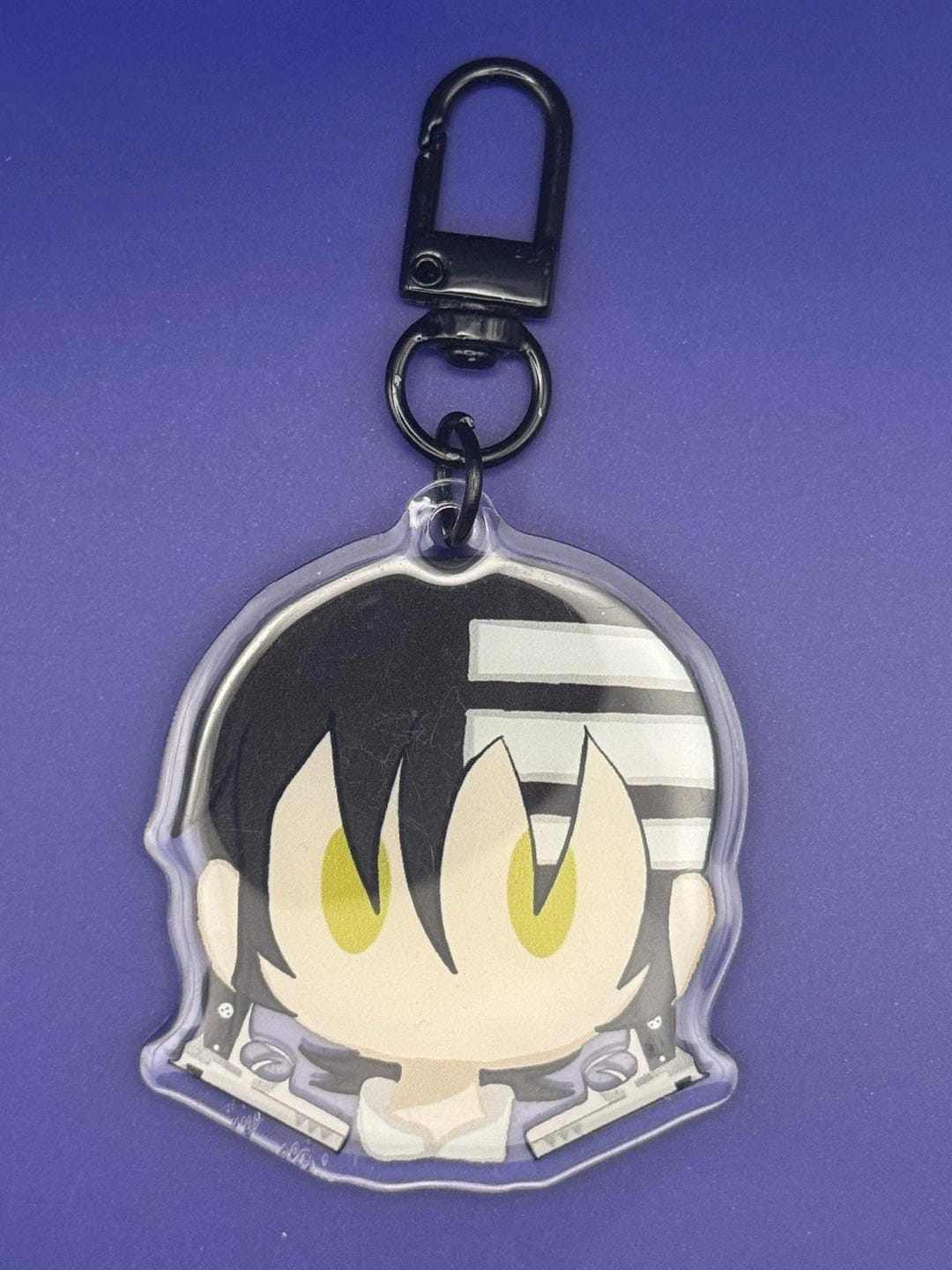 Death the Kid Soul Eater Keychain - Etsy