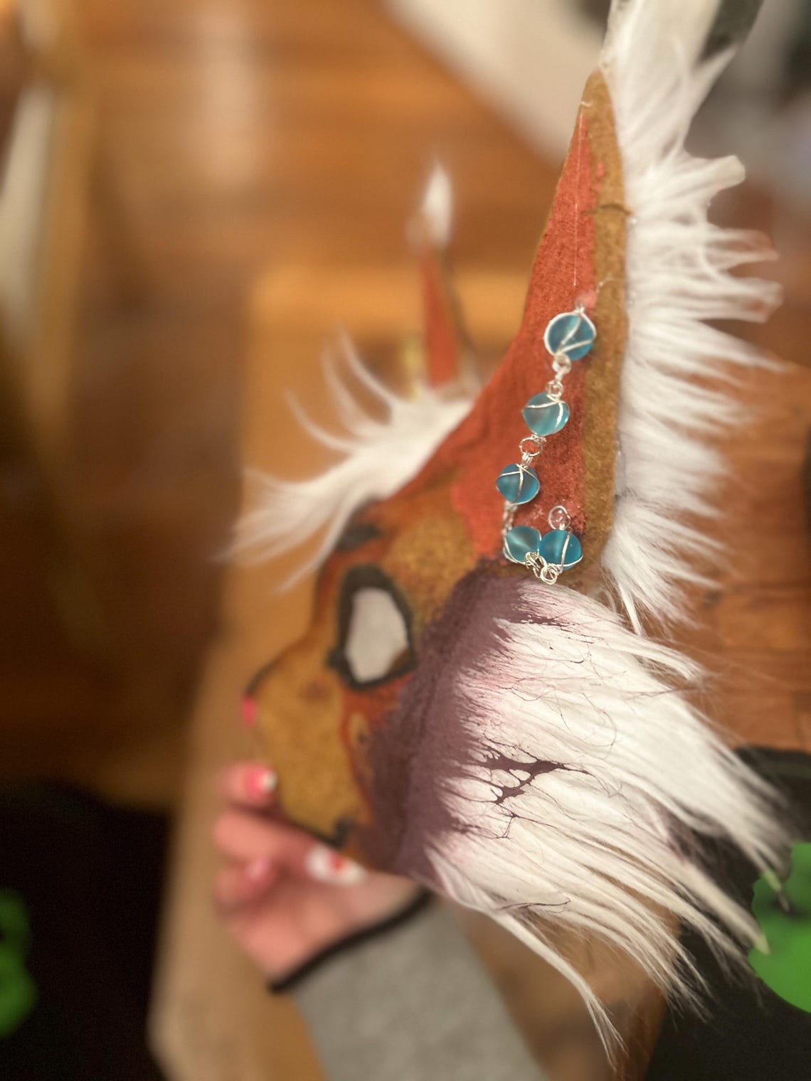 Brown Cat Mask | Quadrobics or Other | - Etsy