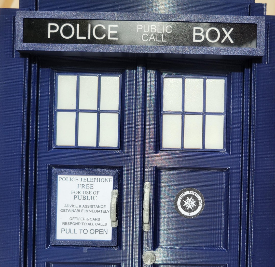 TARDIS Printable Basic Storage Box Signs and Extras Kit - Etsy