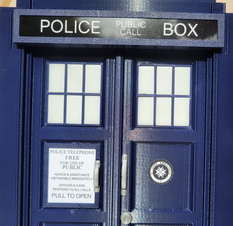 TARDIS Printable Basic Storage Box Signs and Extras Kit - Etsy