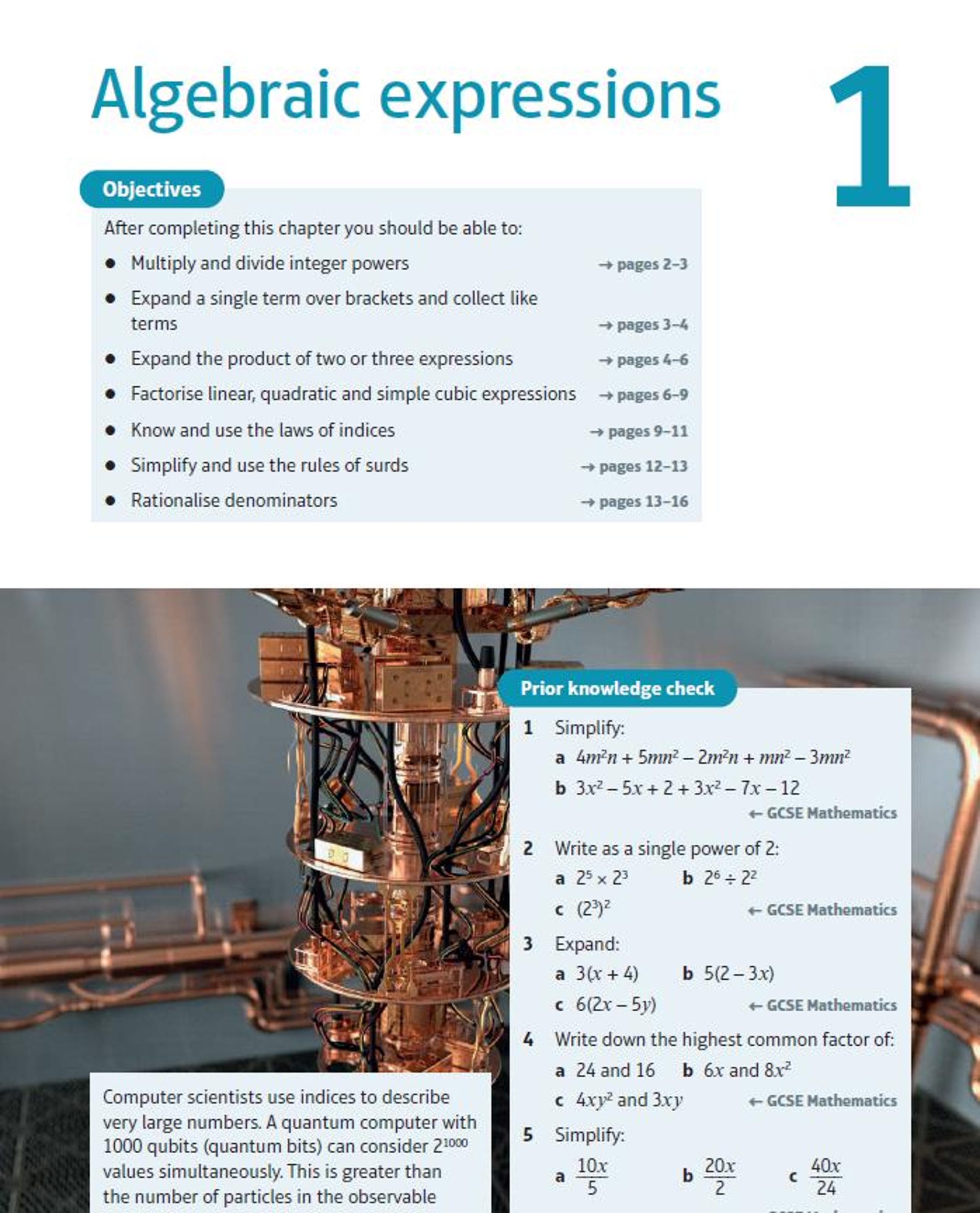 Pearson Edexcel AS/A Level Mathematics Pure Mathematics Year 1 Online ...