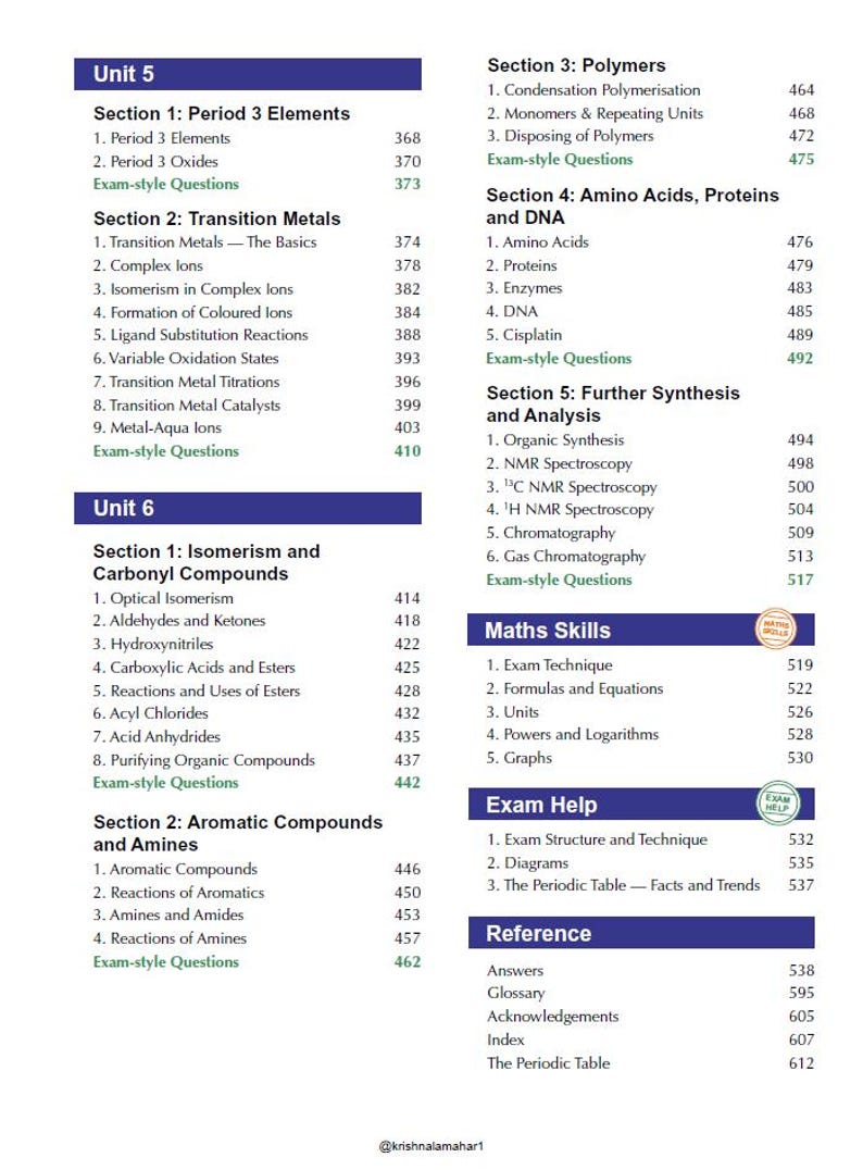 AQA A Level Chemistry Student Book - CGP - Etsy