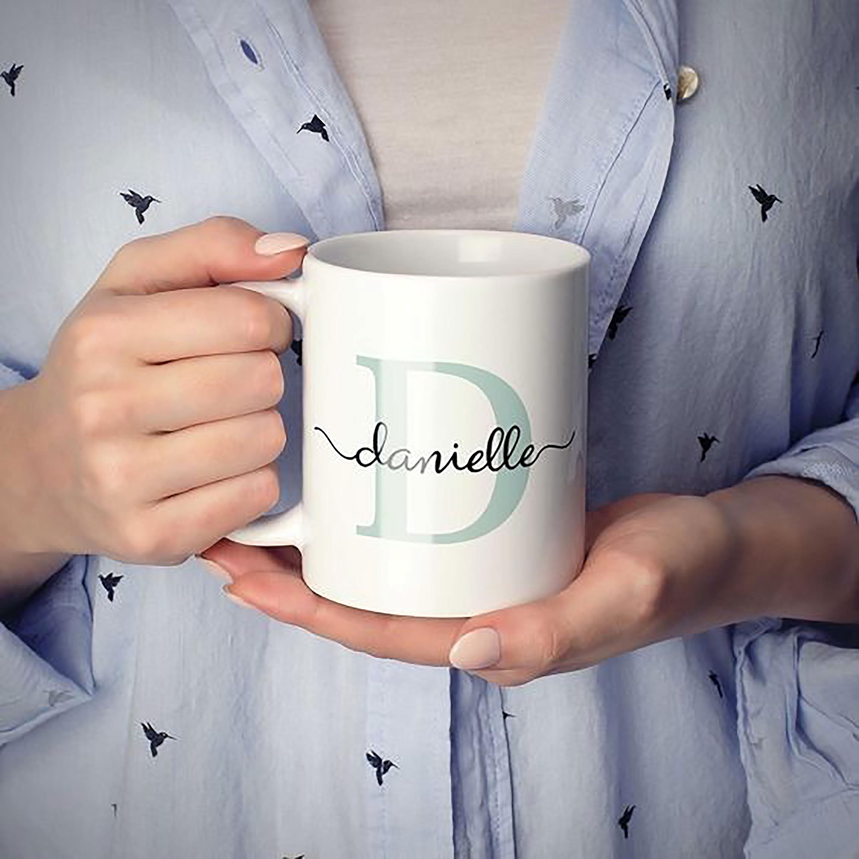 Personalised Name Mug, Name Mug, Initial Mug, Mug Gift, Friend Mug ...