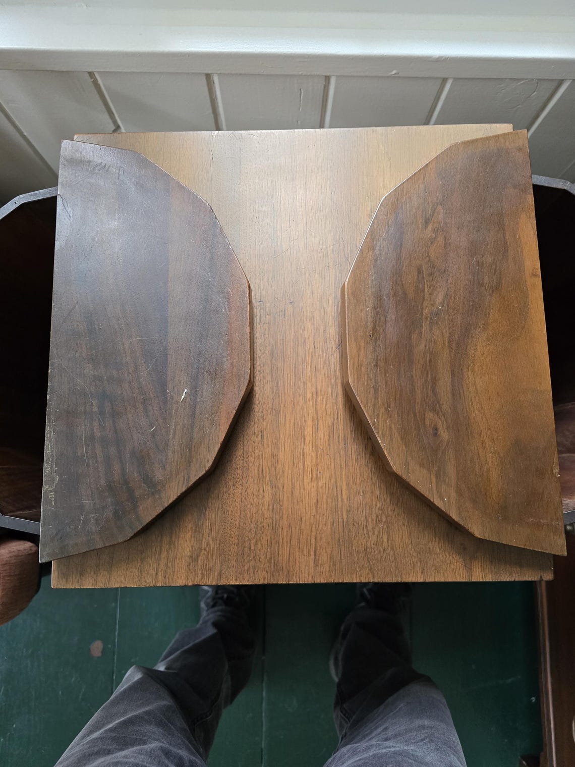 Vintage/antique Mahogany Martha Washington Sewing Cabinet Stand Table ...