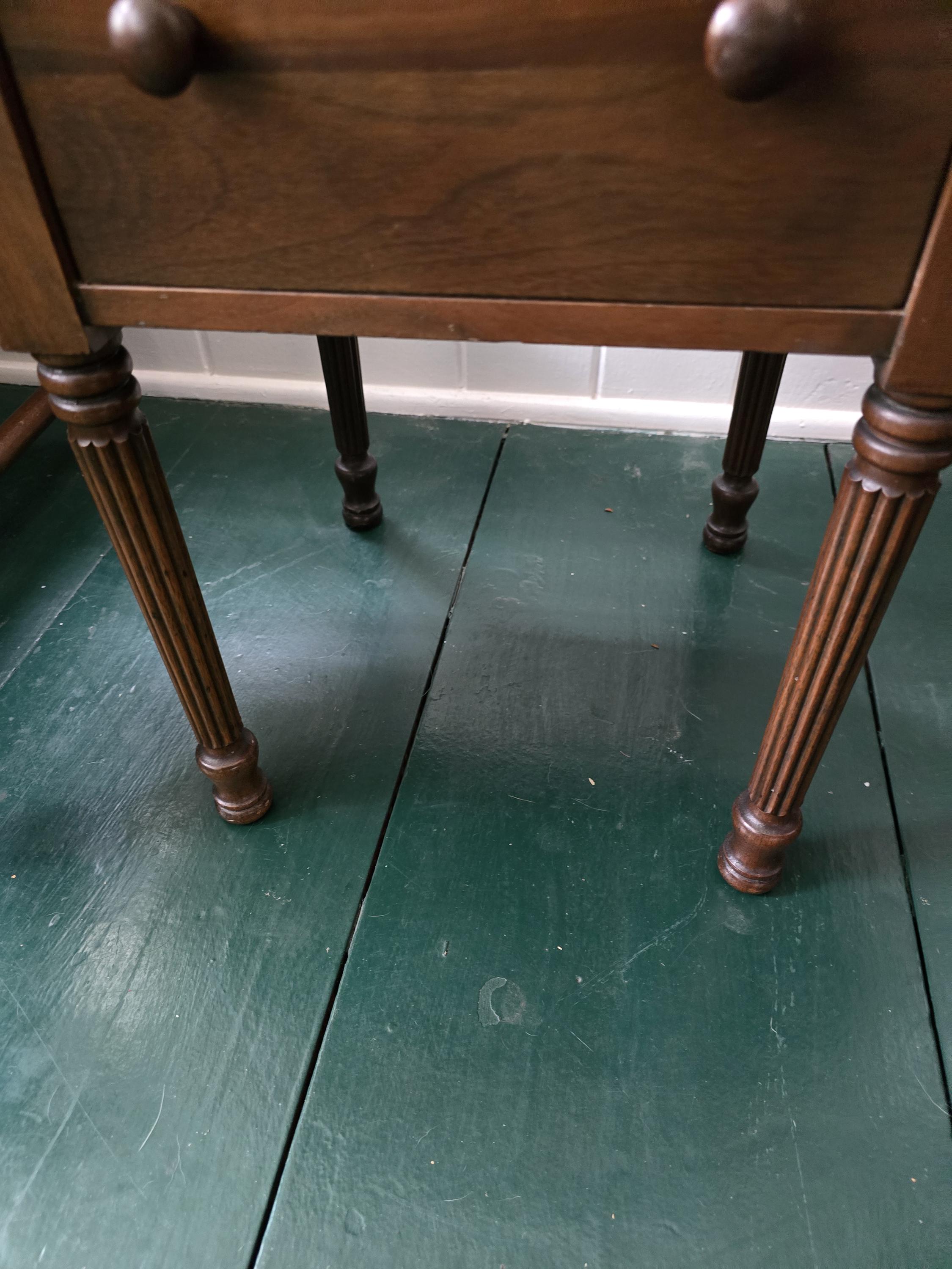 Vintage/antique Mahogany Martha Washington Sewing Cabinet Stand Table ...