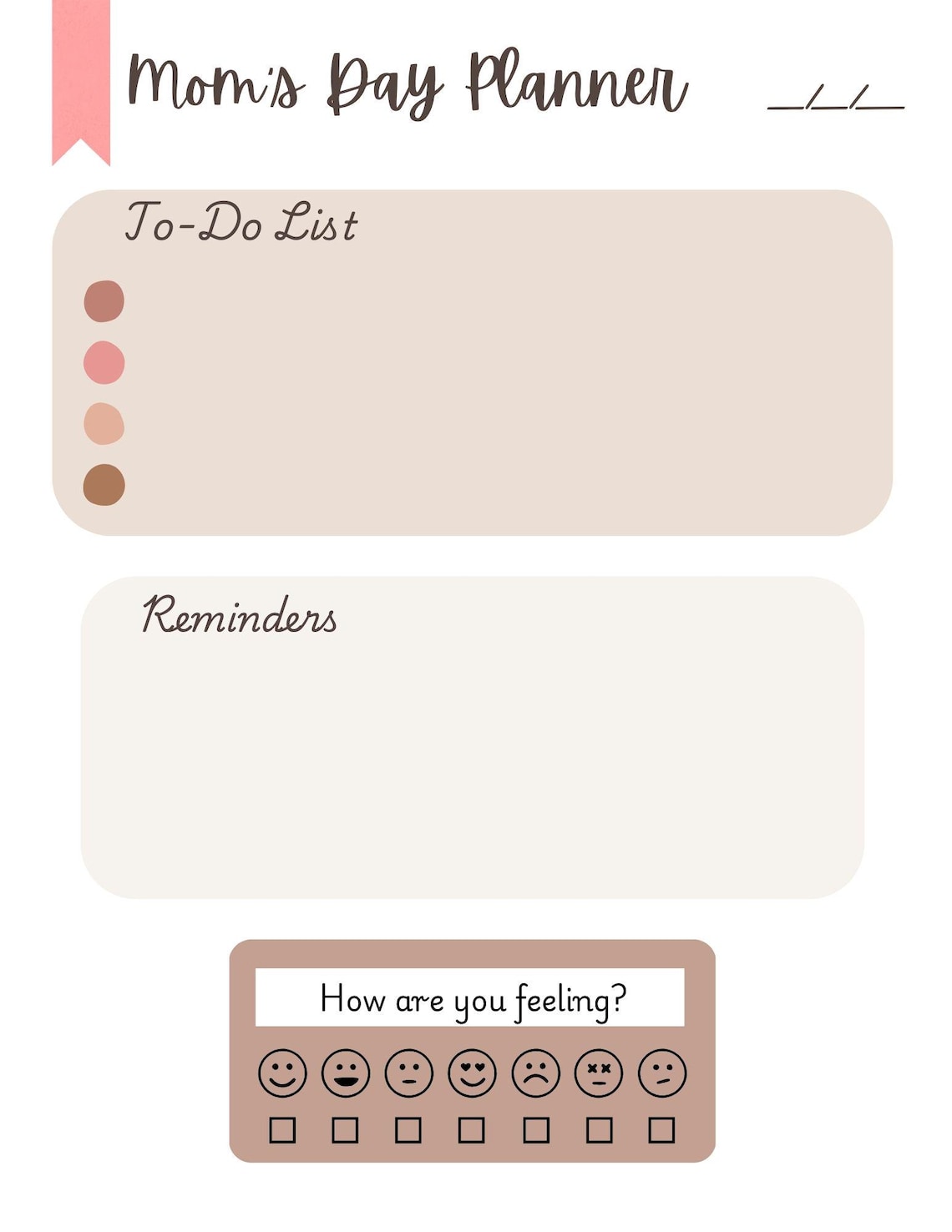 New Mom Planner | Your Essential Tool for the First Year - Etsy