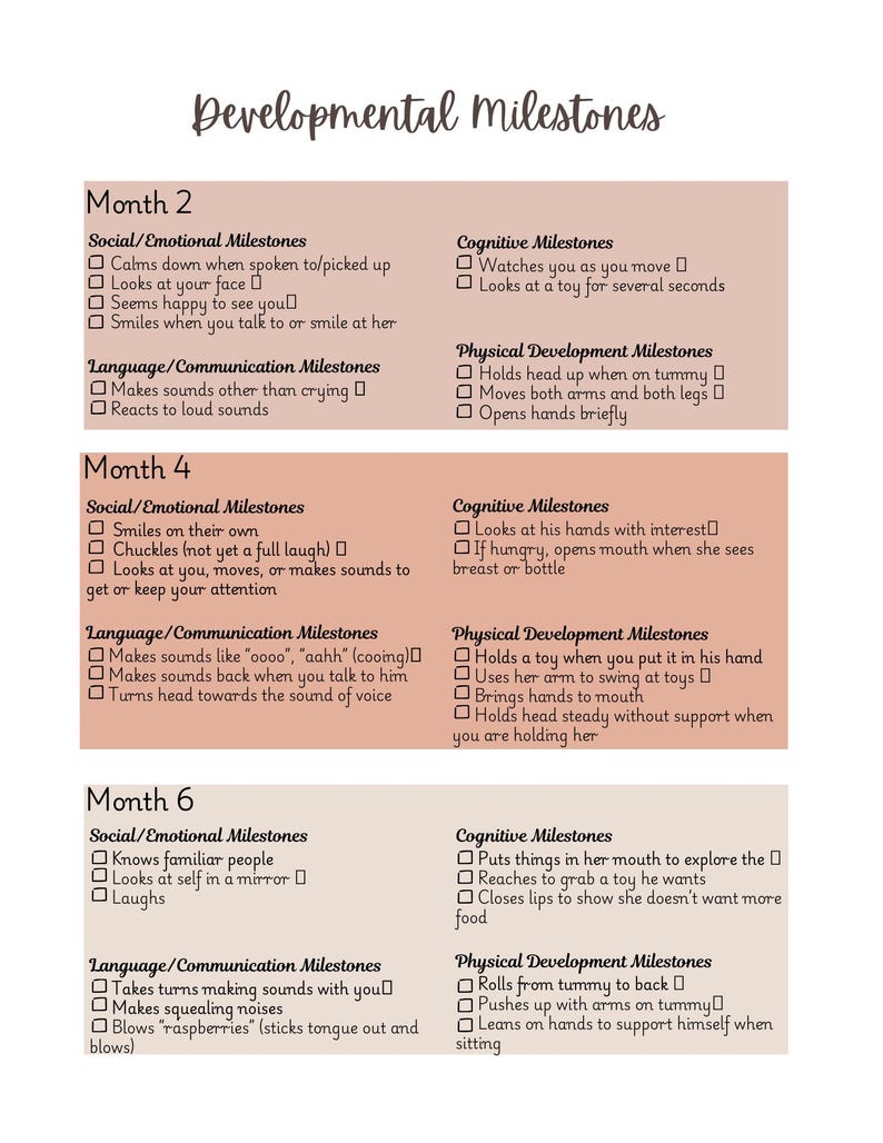 New Mom Planner | Your Essential Tool for the First Year - Etsy