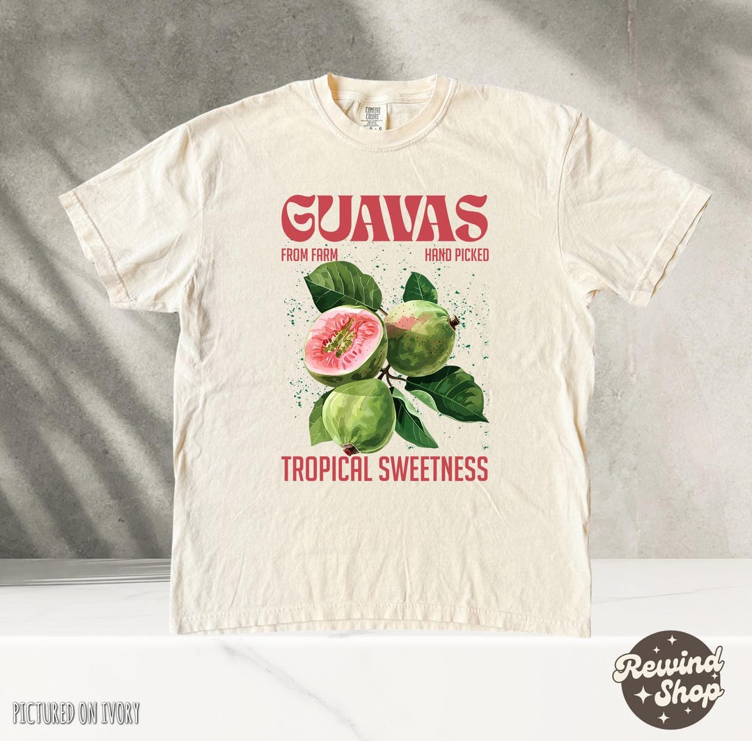 Guavas Retro Commercial Tshirt, Vintages Guavas Shirt, Comfort Colors ...