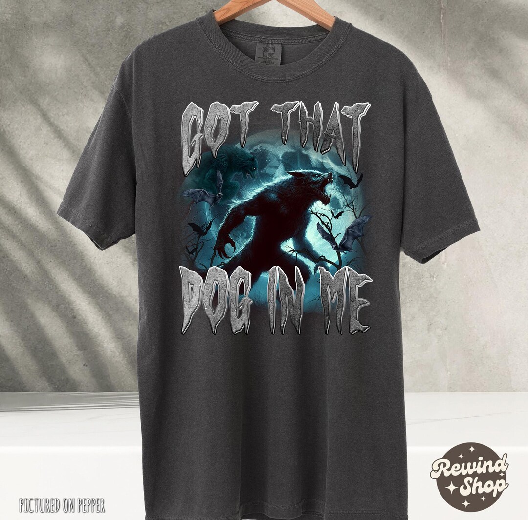 Wolf Got That Dog in Me Vintage Tshirt, Alpha Wolf Shirt, 90s Style ...