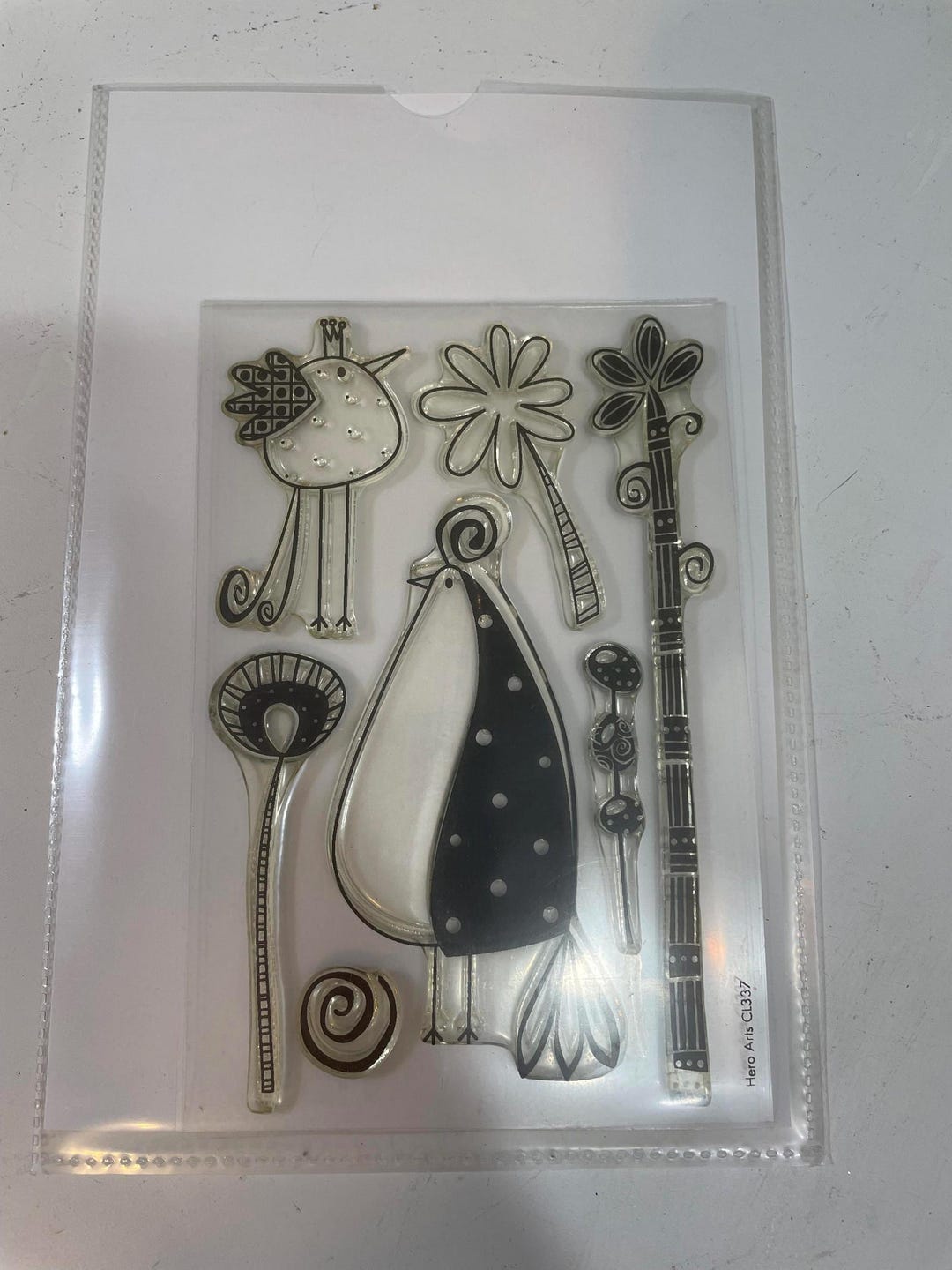 Hero Arts Clear Design Birds and Branches CL337 Card Making ...