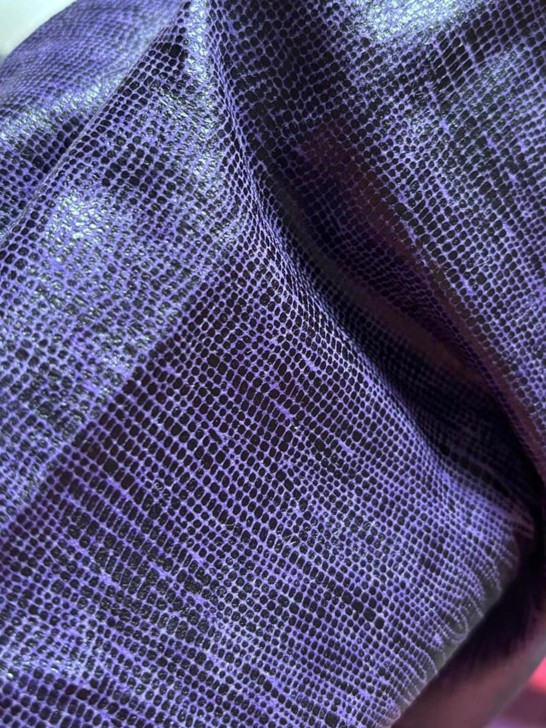 Stylish Purple Textured Fabric for Crafting - Sold as Piece 60" X 60 ...
