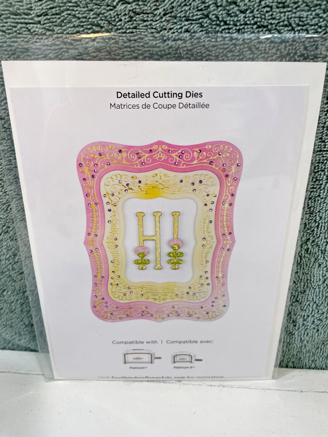 Spellbinders - ESSENTIAL GLIMMER LABEL Etched Hot Foil Plates ...