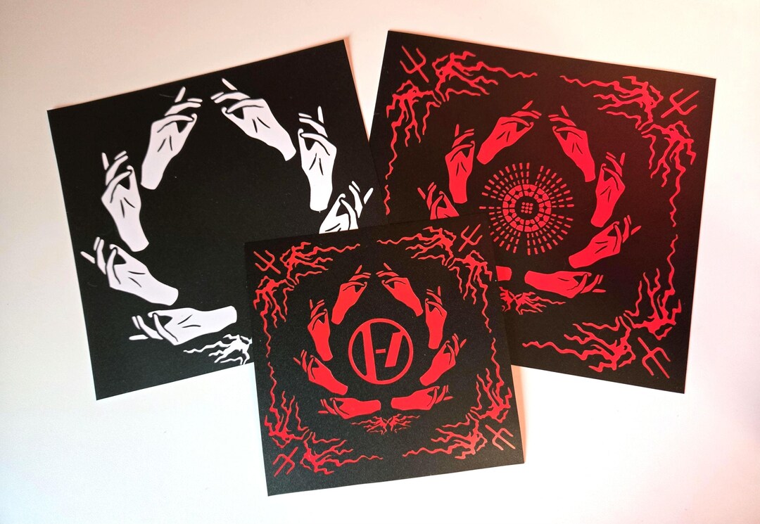 Twenty One Pilots "breach" Inspired Vinyl Stickers - Waterproof Decals ...