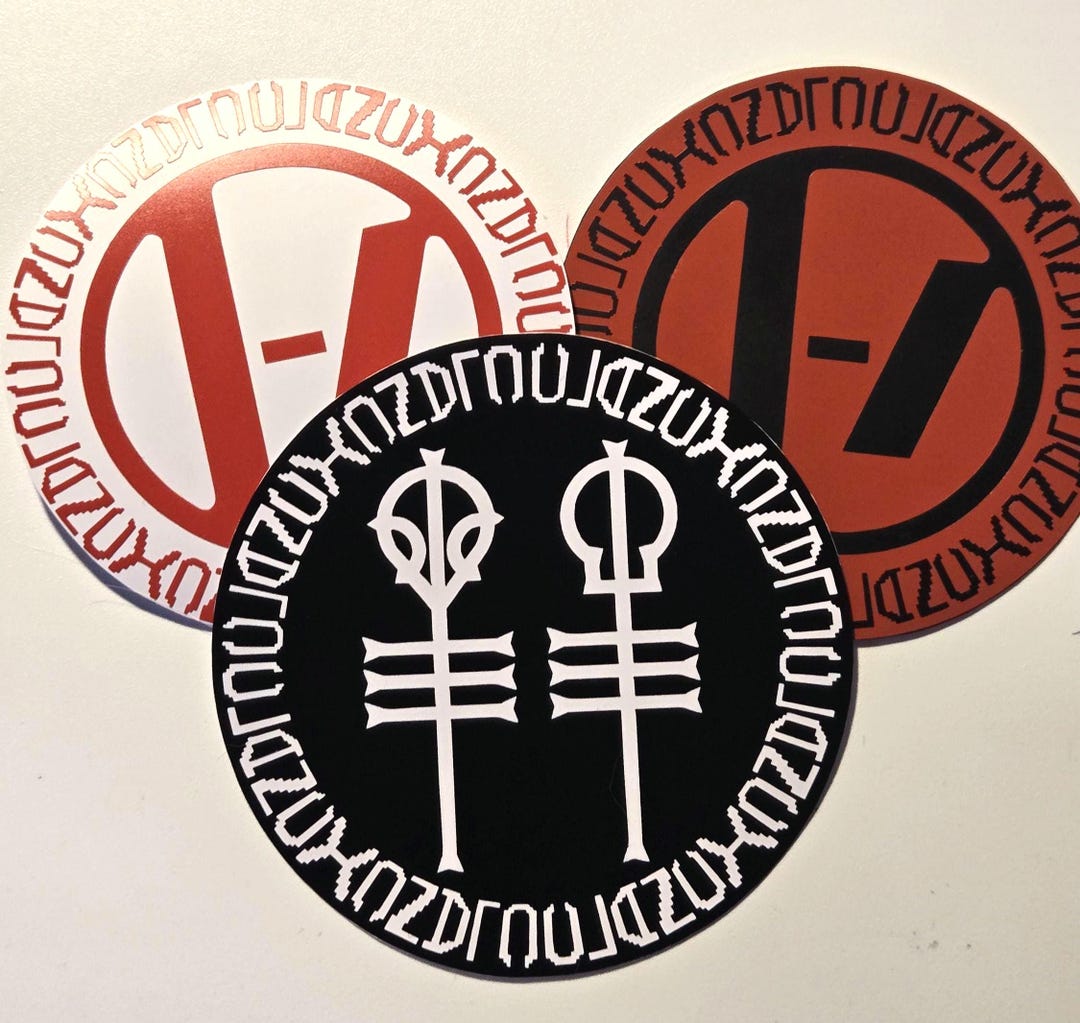 Twenty One Pilots Clancy Vinyl Stickers: Waterproof Laptop Decals - Etsy