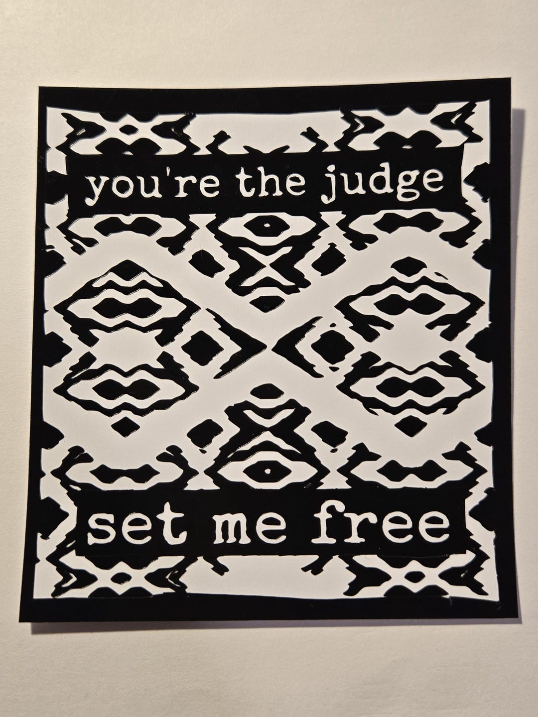 Twenty One Pilots "the Judge" Vinyl Sticker - Blurryface Inspired - Etsy