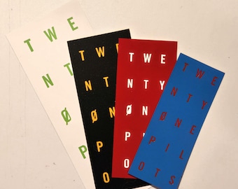 Twenty One Pilots Trench Vinyl Sticker: Waterproof Self Adhesive Decal ...
