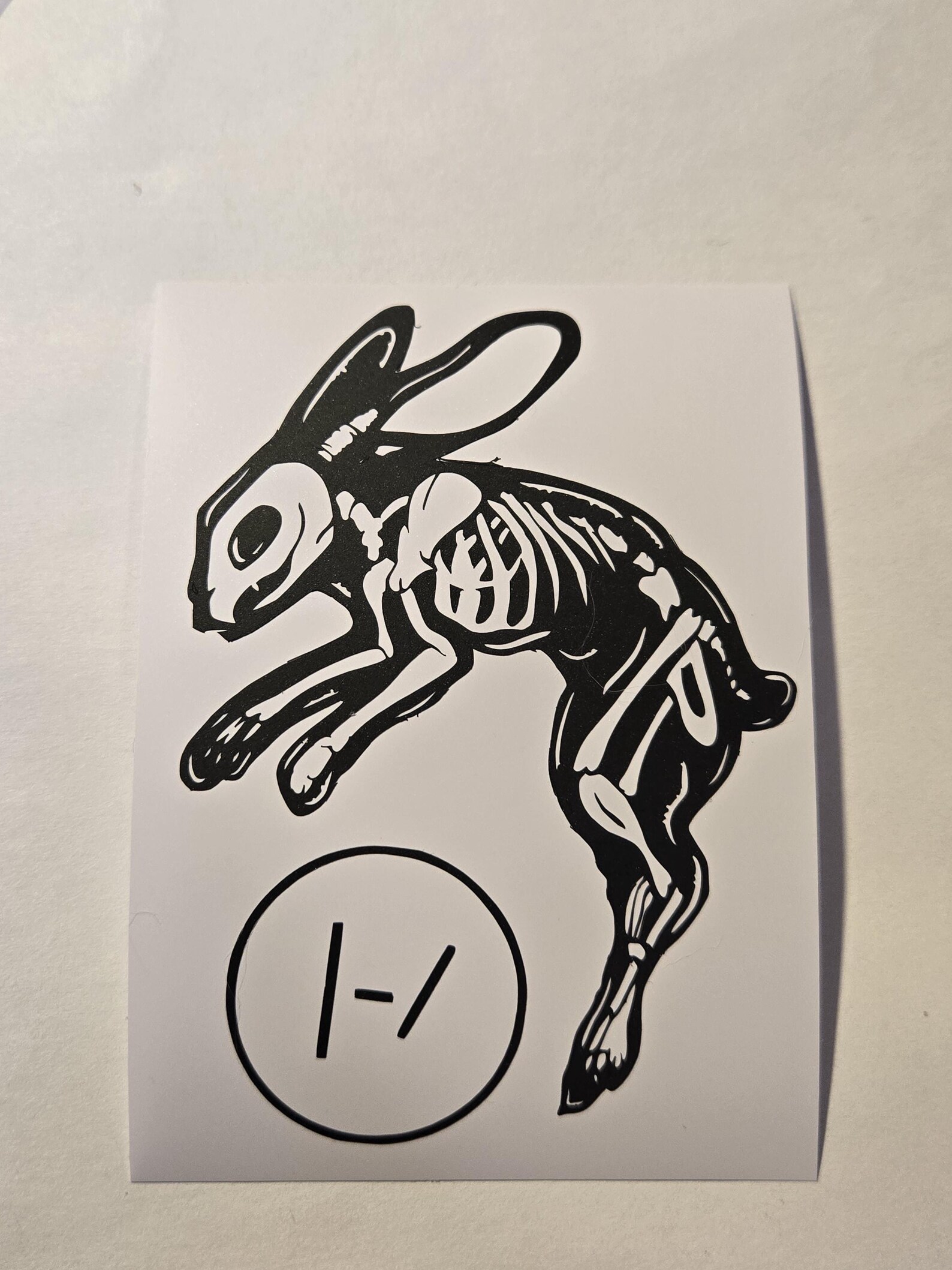 Twenty One Pilots Inspired Blurryface Vinyl Stickers, Vinyl Stickers ...