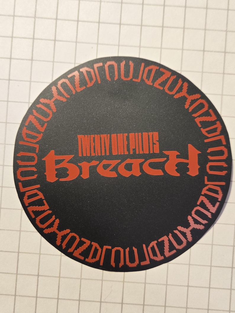 Twenty One Pilots Clancy/breach Inspired Vinyl Stickers, Vinyl Stickers ...