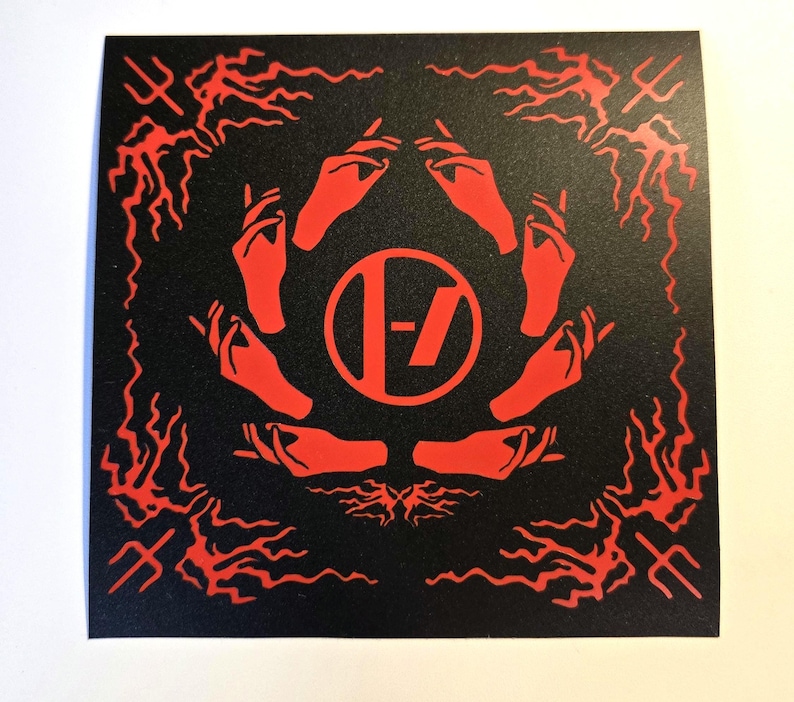 Twenty One Pilots "breach" Inspired Vinyl Stickers - Waterproof Decals ...