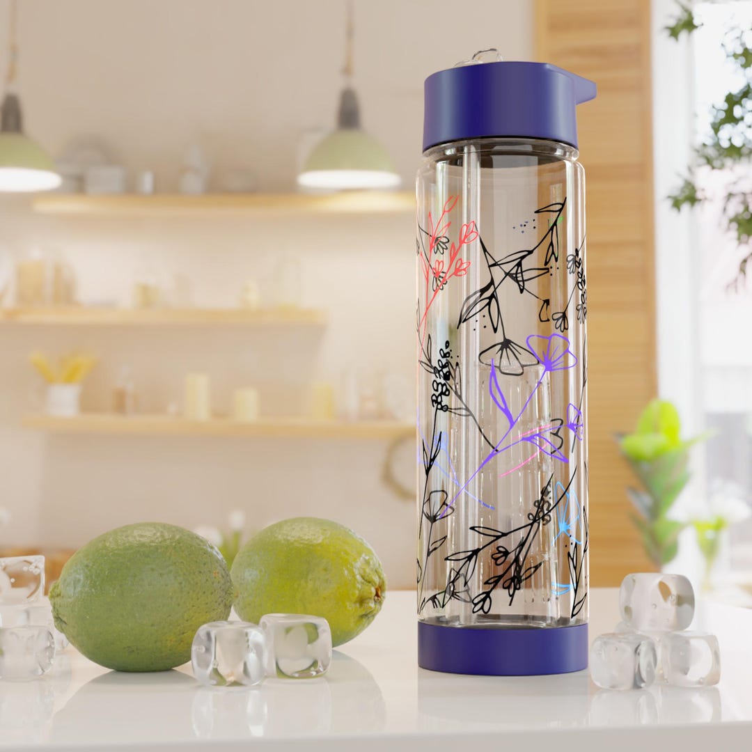 Water Infuser Bottle Stay Hydrated Gift Ideas Everyday at School Gym ...