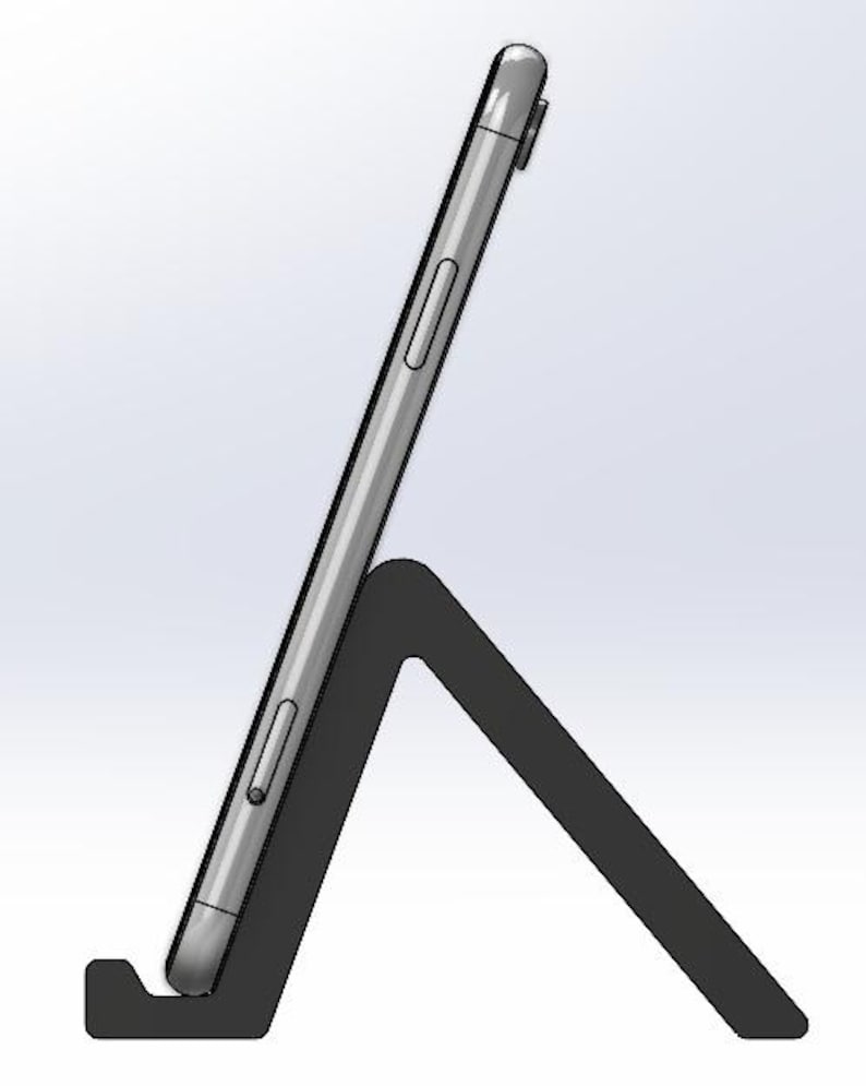 Phone Stand STL File for 3D Printing - Etsy