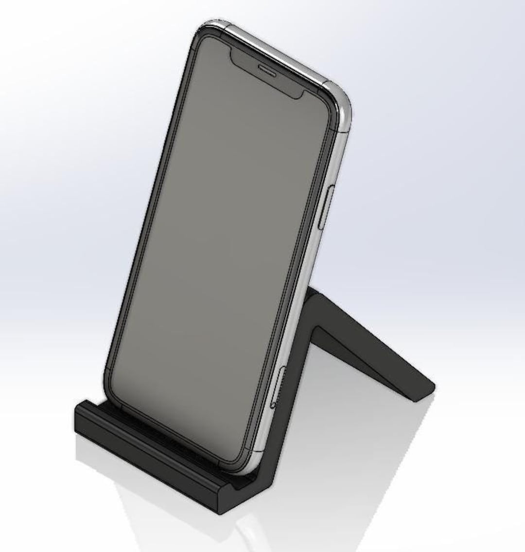 Phone Stand STL File for 3D Printing - Etsy