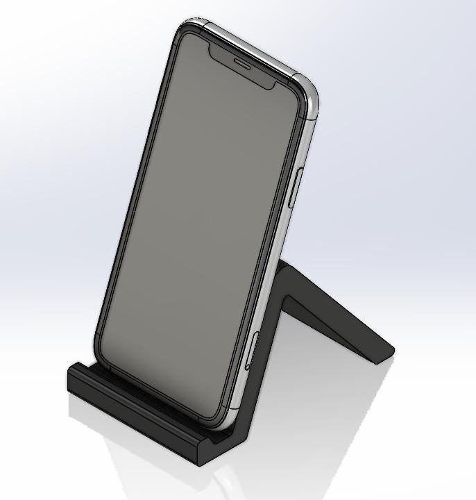 Phone Stand STL File for 3D Printing - Etsy