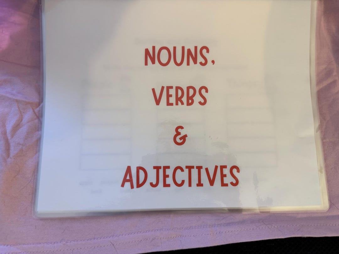 A Dry Erase Learning Workbook - Etsy