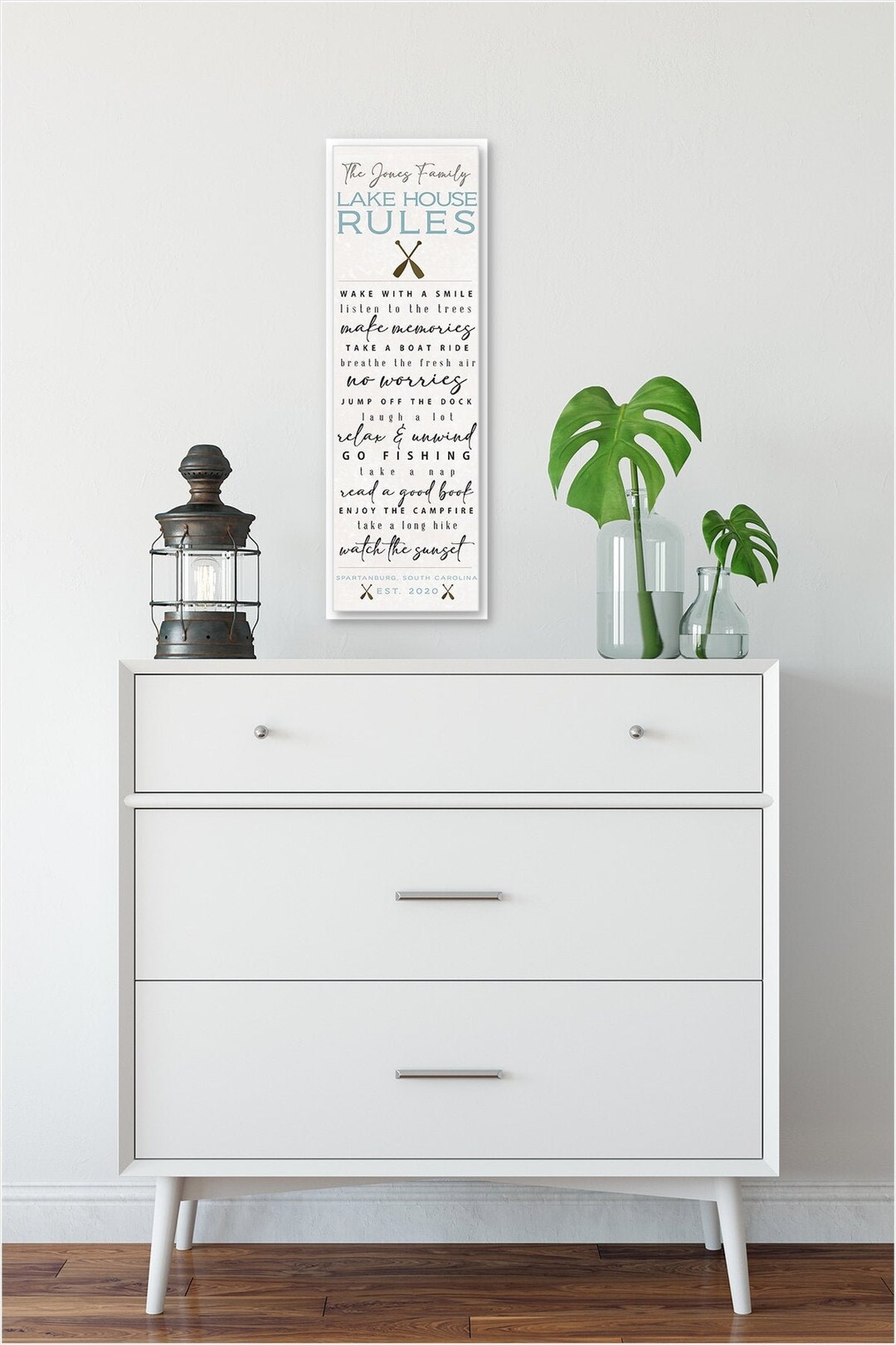 Personalized Lake House Rules Sign, Custom Cabin Decor Gifts - Etsy