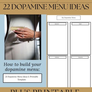 Dopamine Menu Guide Beauty PDF Wellness Health How to Examples Template ...
