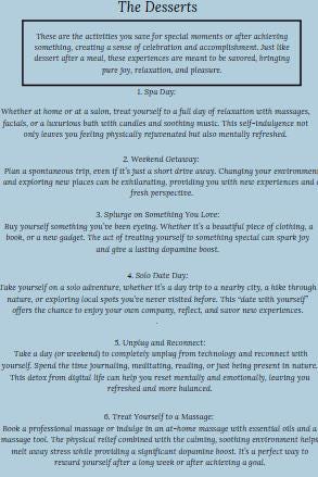 Dopamine Menu Guide Beauty PDF Wellness Health How to Examples Template ...