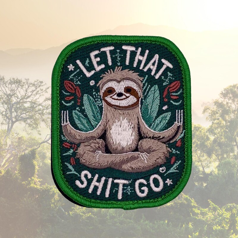 Sloth Patch - Etsy