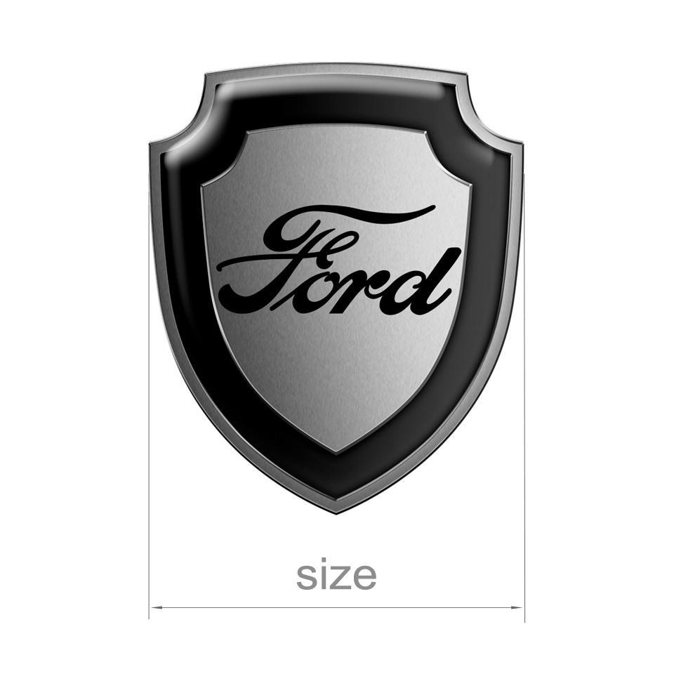 Ford Silicone Emblem for Car Interior and Exterior / Best Quality Self ...