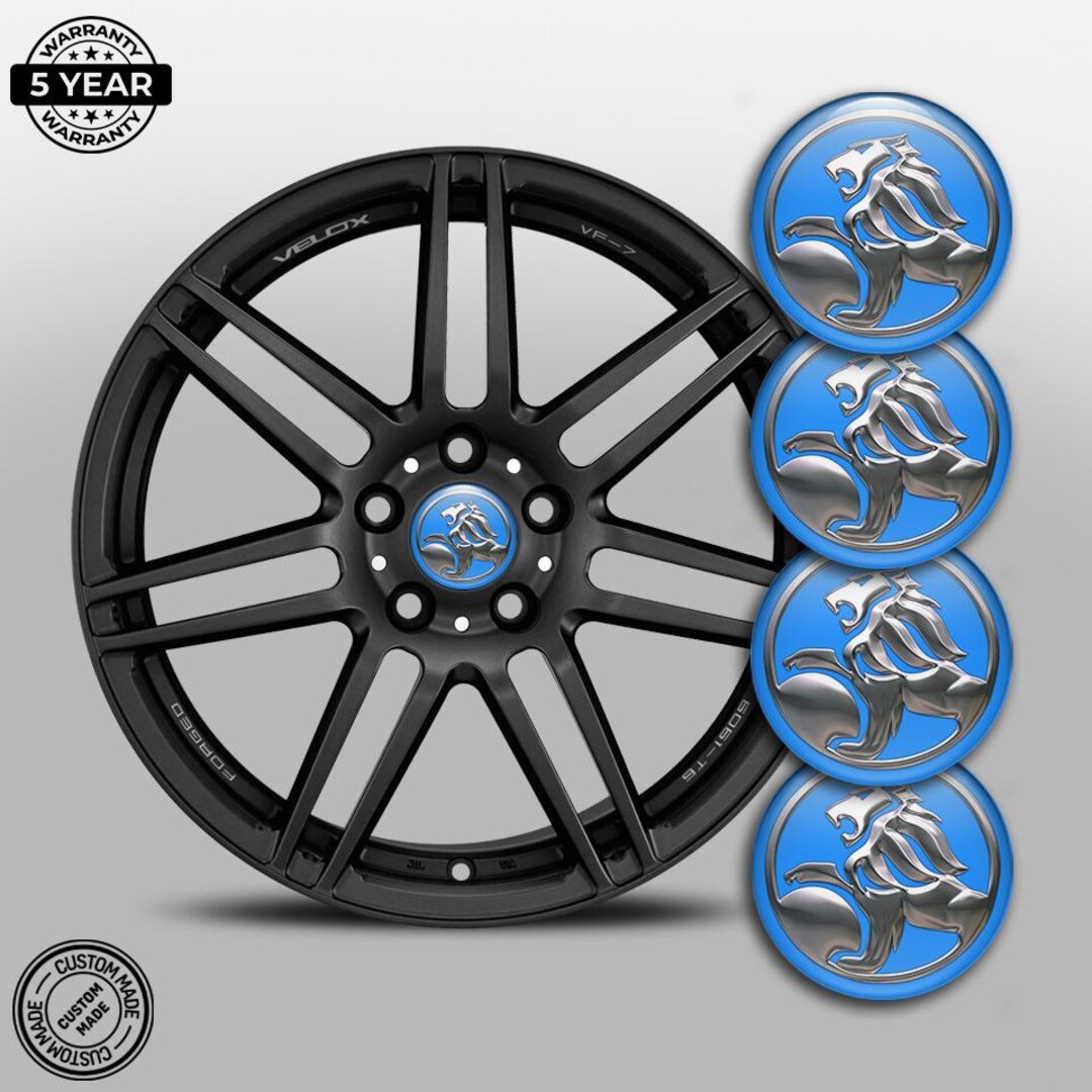 Holden Wheel Center Cap Stickers: Epoxy Resin Emblems (4pcs) - Etsy