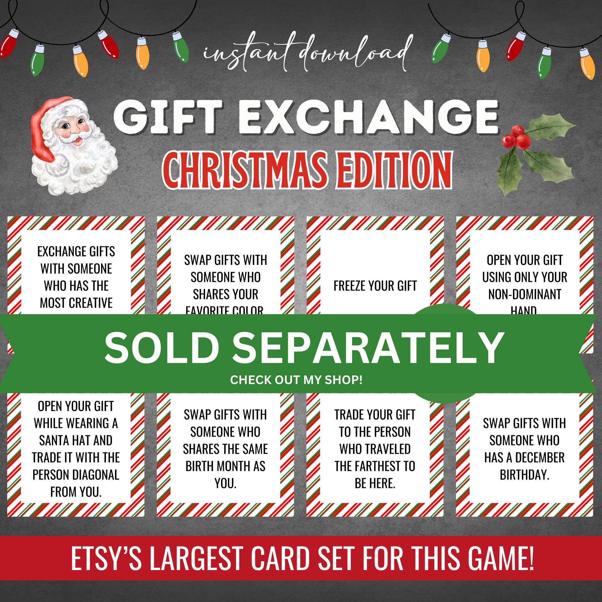 Christmas Trivia, Never Have I Ever Christmas Party Game, Printable ...