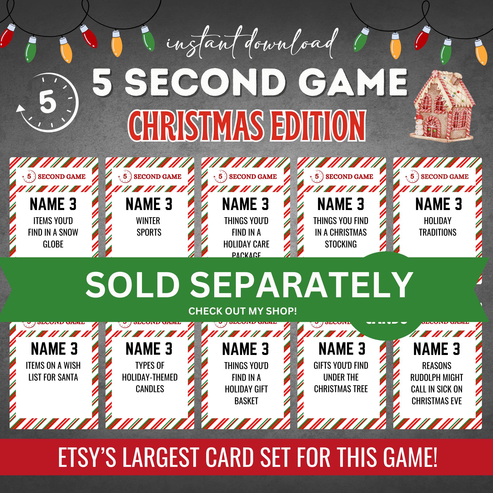 Pass the Gift Gift Exchange Christmas Game, Christmas Adult Games, Gift ...