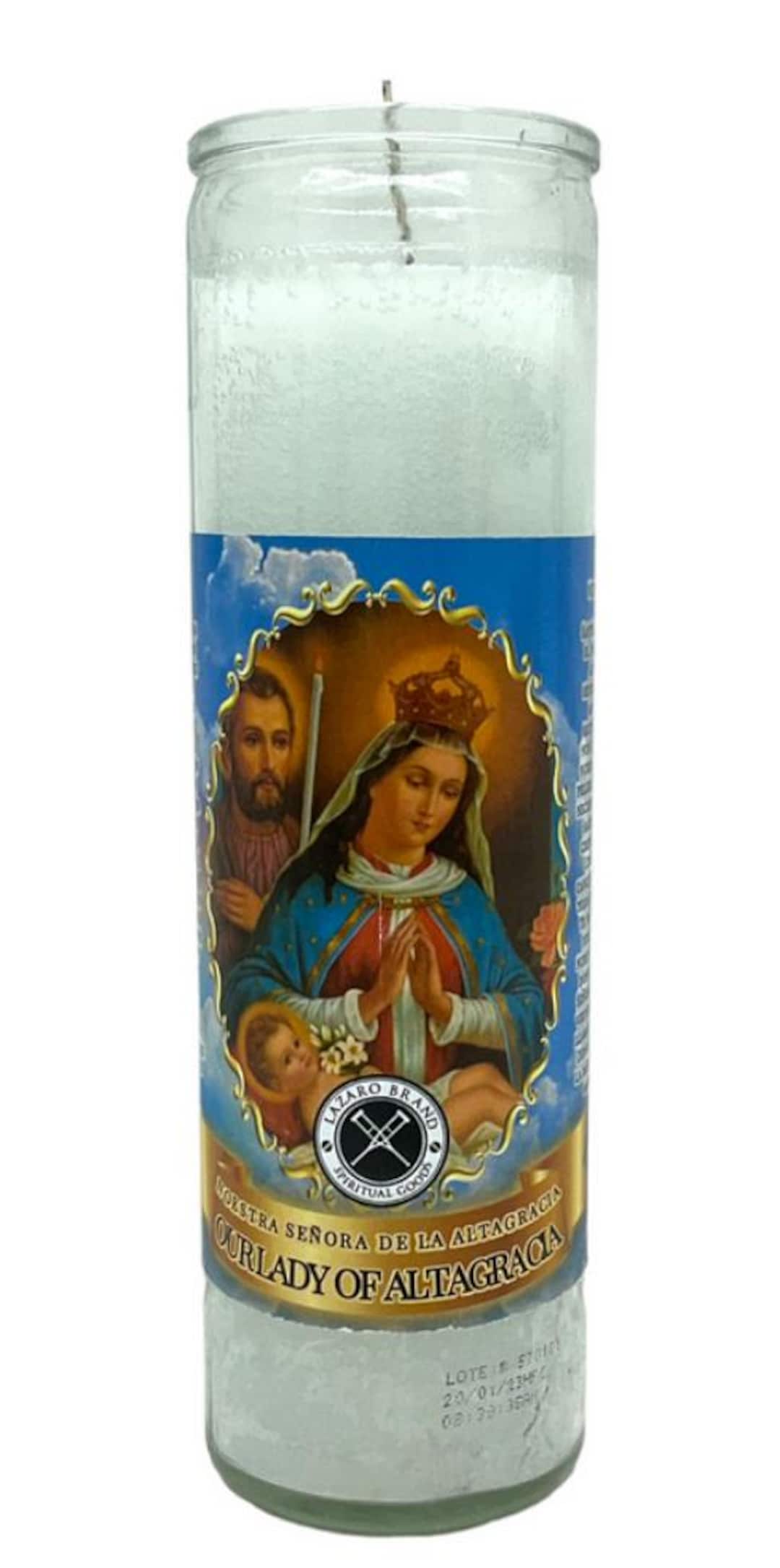 Altagracia Candle, Prayer Candle, Haitian Vodou, 21 Divisions, Sevis ...