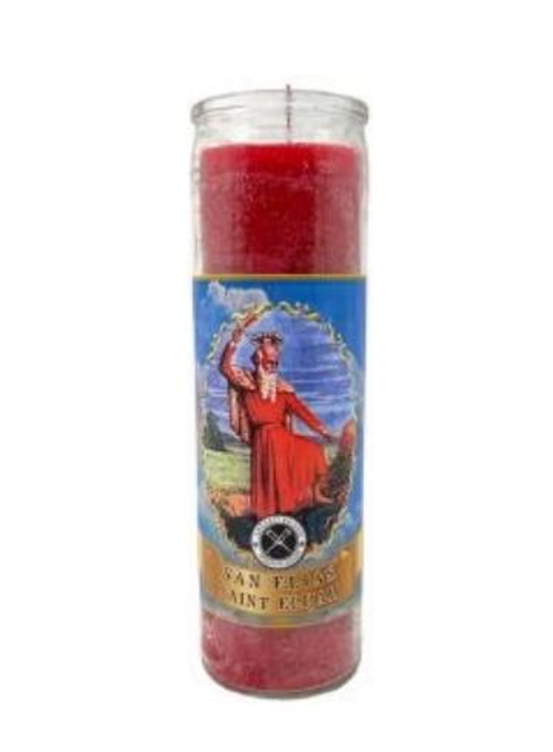 St Elijah Candle, Prayer Candle, Haitian Vodou, 21 Divisions, Sevis Lwa ...