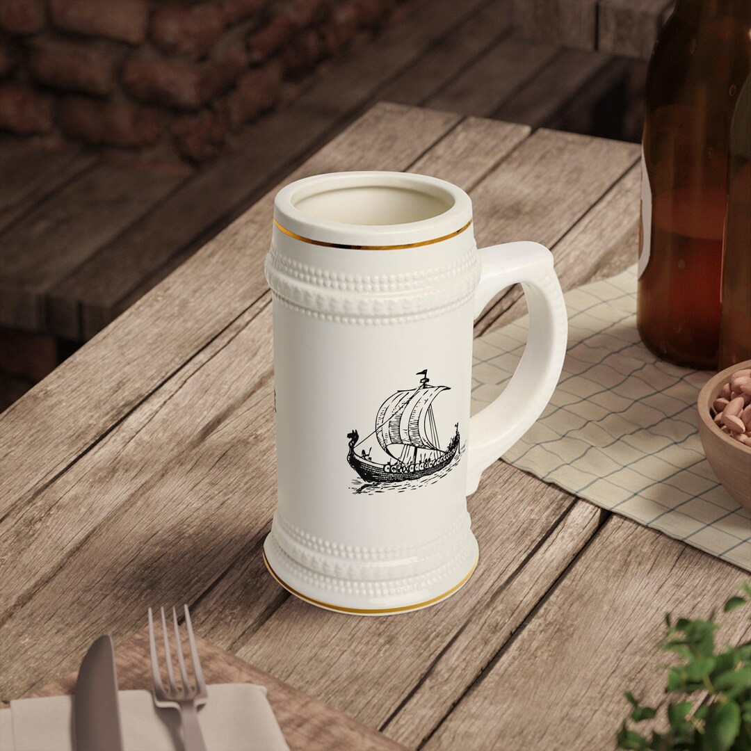 Viking Beer Stein, Norse Mythology, Viking Meade Mug, Beer Lover Gift ...