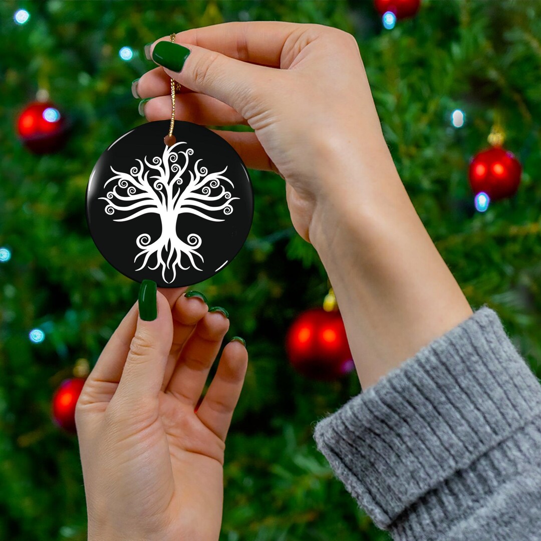 Nordic Tree of Life Norse Mythology Viking Xmas Gift Yggdrasil Pagan ...